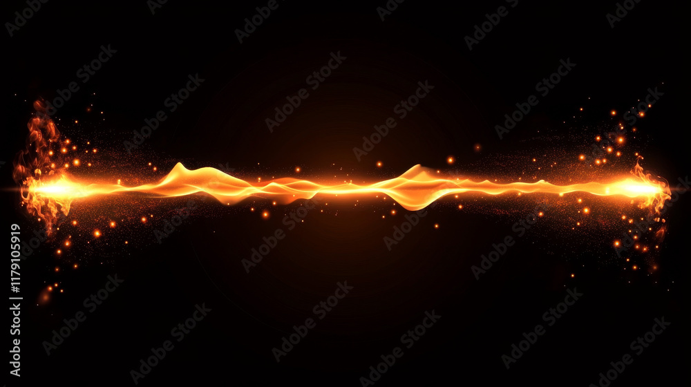 Square frames, fire flames, vector burning borders design. Realistic ...