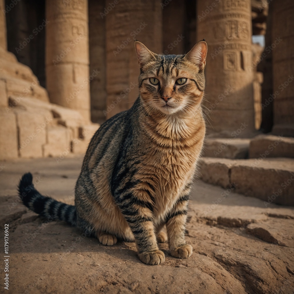Describe the role of cats in ancient Egypt. Stock Photo | Adobe Stock
