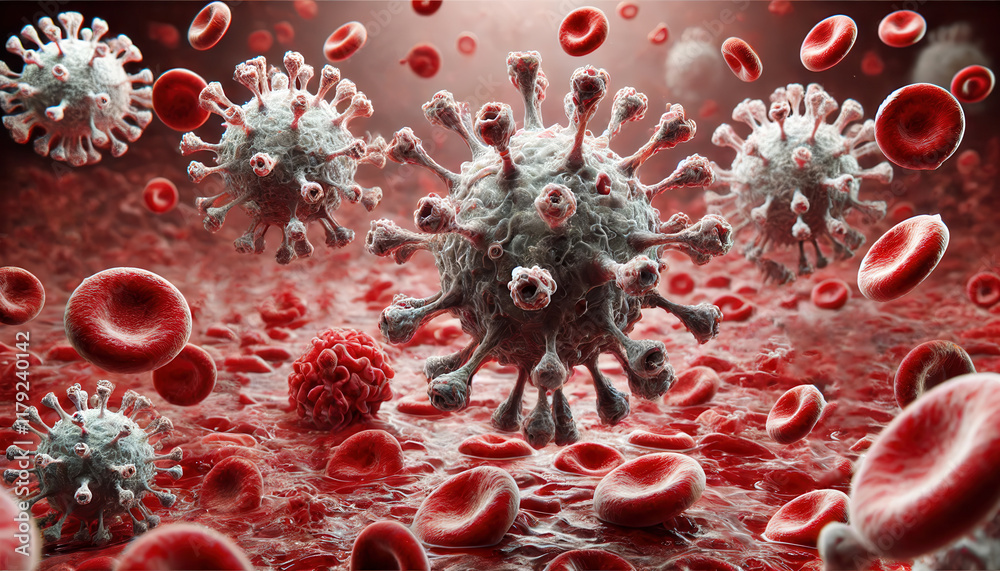 Particles of the virion of human influenza metapneumovirus (HMPV ...