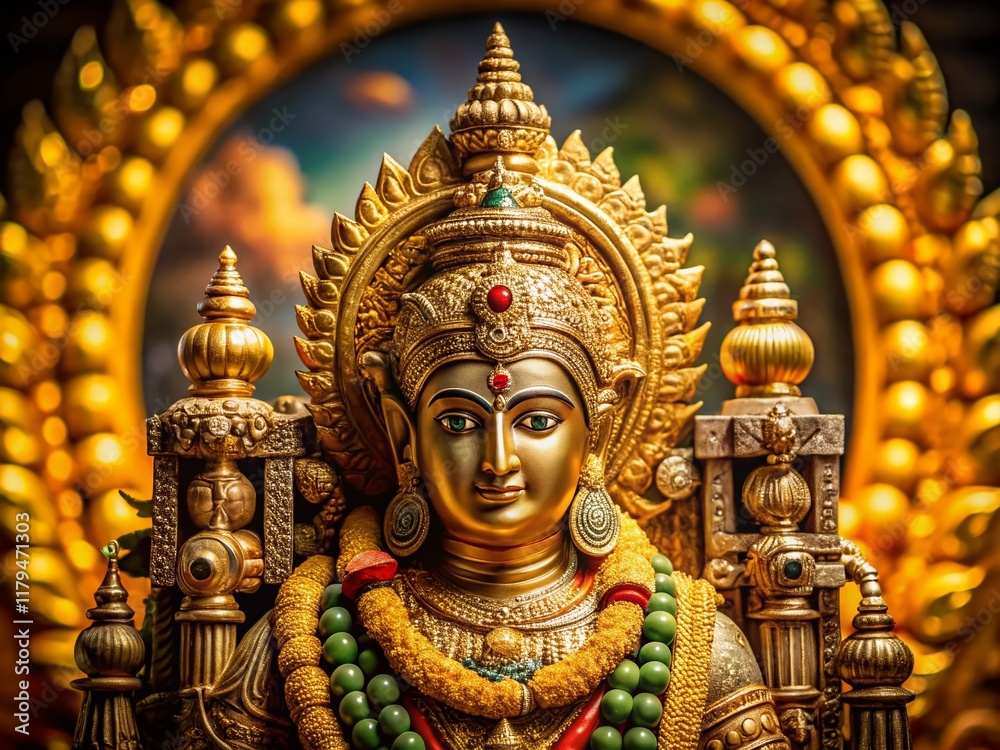 Divine Hindu Deity Statue, Spiritual Idol, Religious Sculpture, Indian ...