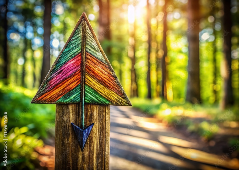 Hand-Drawn Arrow Marker PNG: High-Resolution, Depth of Field Stock ...