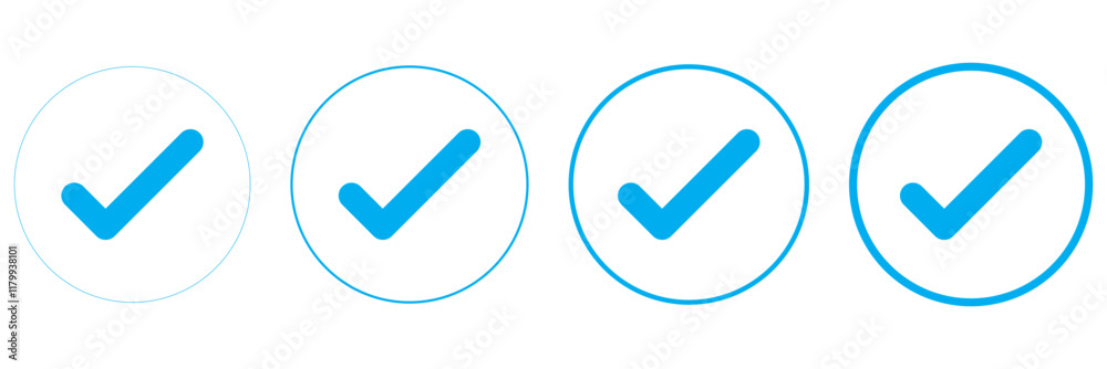 check mark icon button set. check box icon with right or correct buttons and yes checkmark icons ...