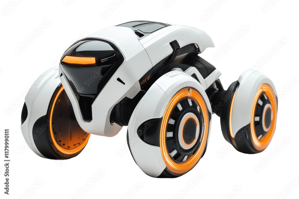 Interactive futuristic toy robot modern playroom high fidelity design ...