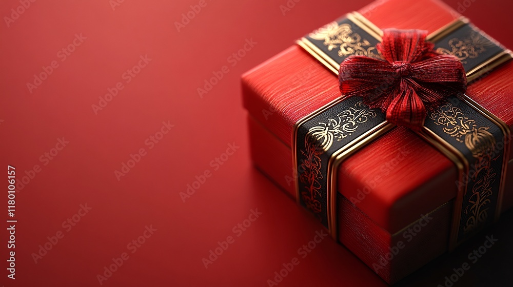 Traditional Chinese gift box Stock Illustration | Adobe Stock