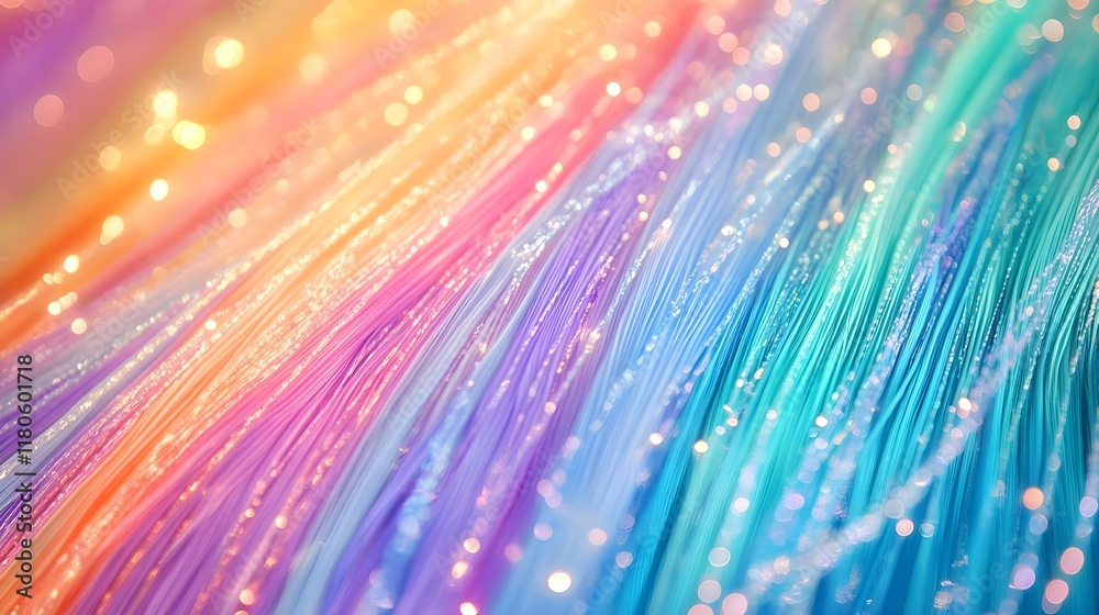 pastel rainbow bokeh background - pastel color palettes Stock ...