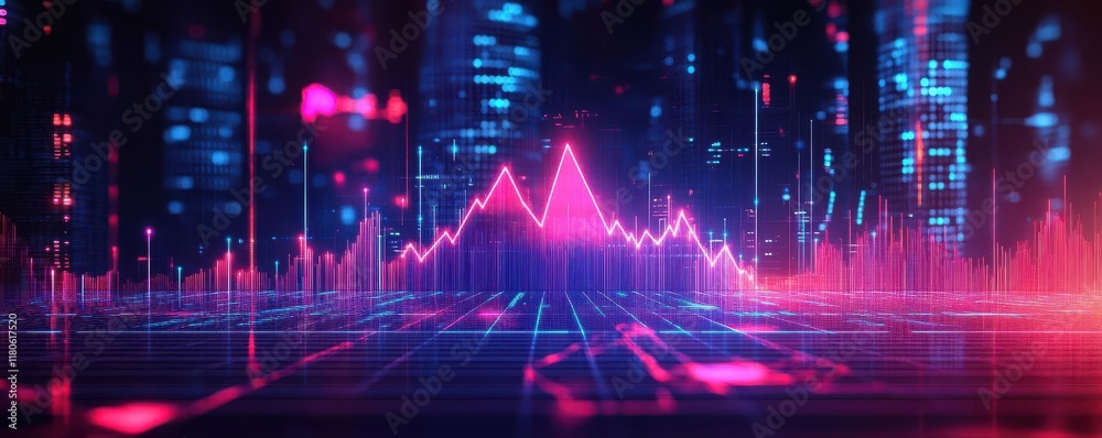 Financial derivatives chart flat design front view statistics and ...