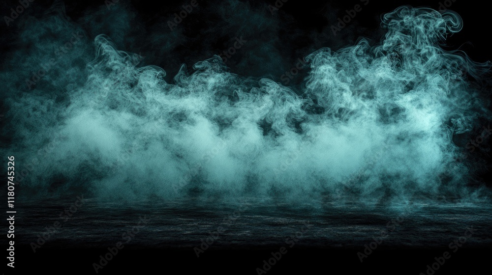 Graceful Smoke Vapor Swirls: A Mystical Dance of Ethereal, Fluid ...