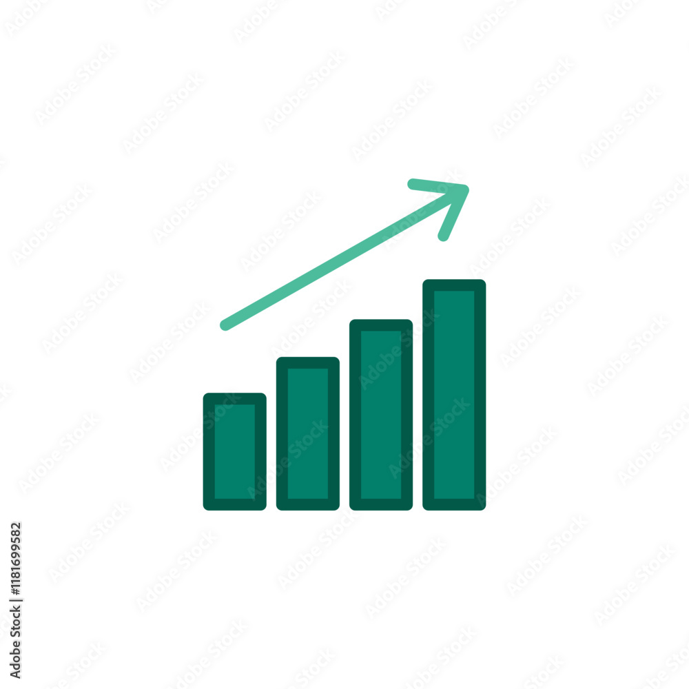Level icon. Simple filled outline style. Up, next, pictogram, power ...
