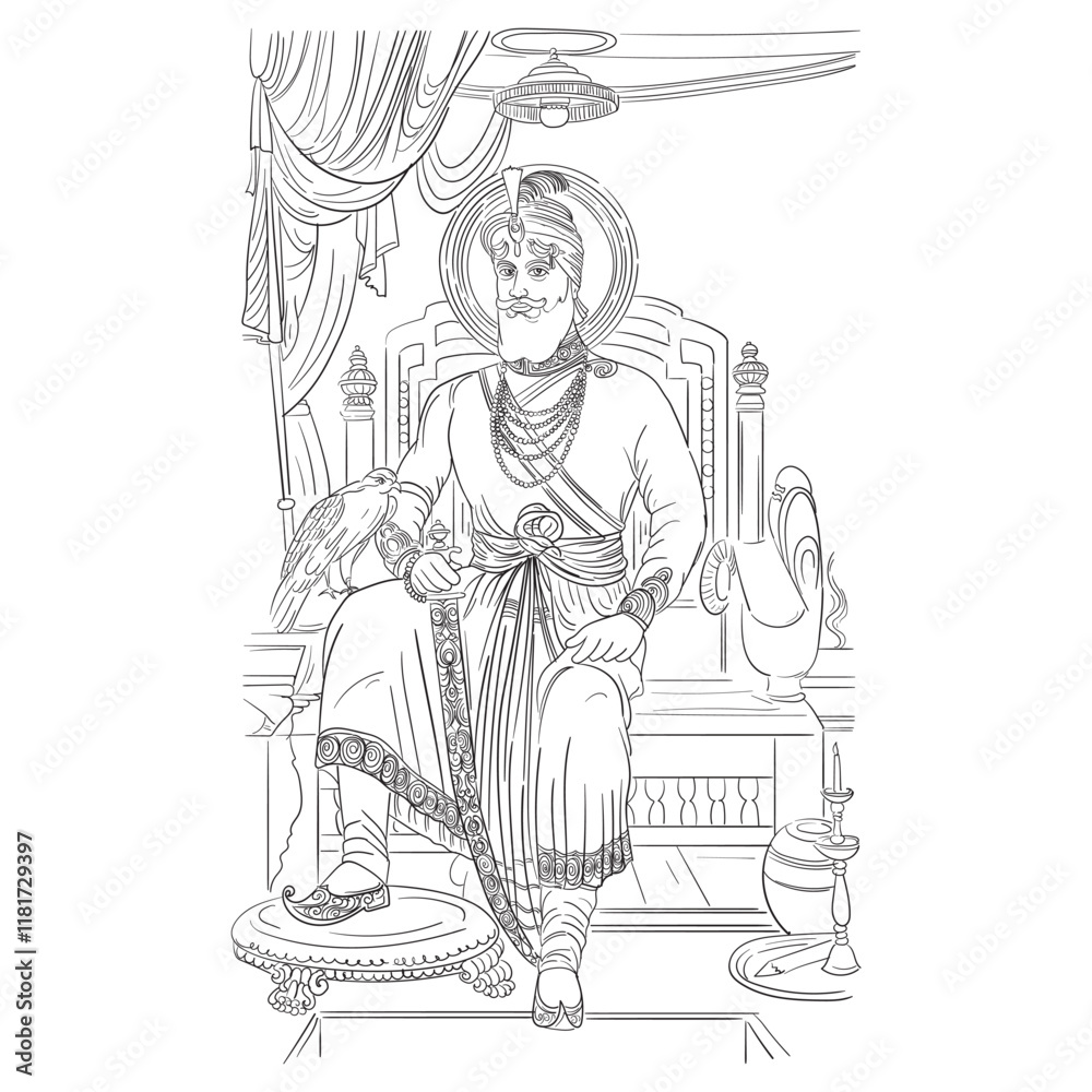 Happy Guru Gobind Singh Jayanti social media Post. Birthday Celebration ...