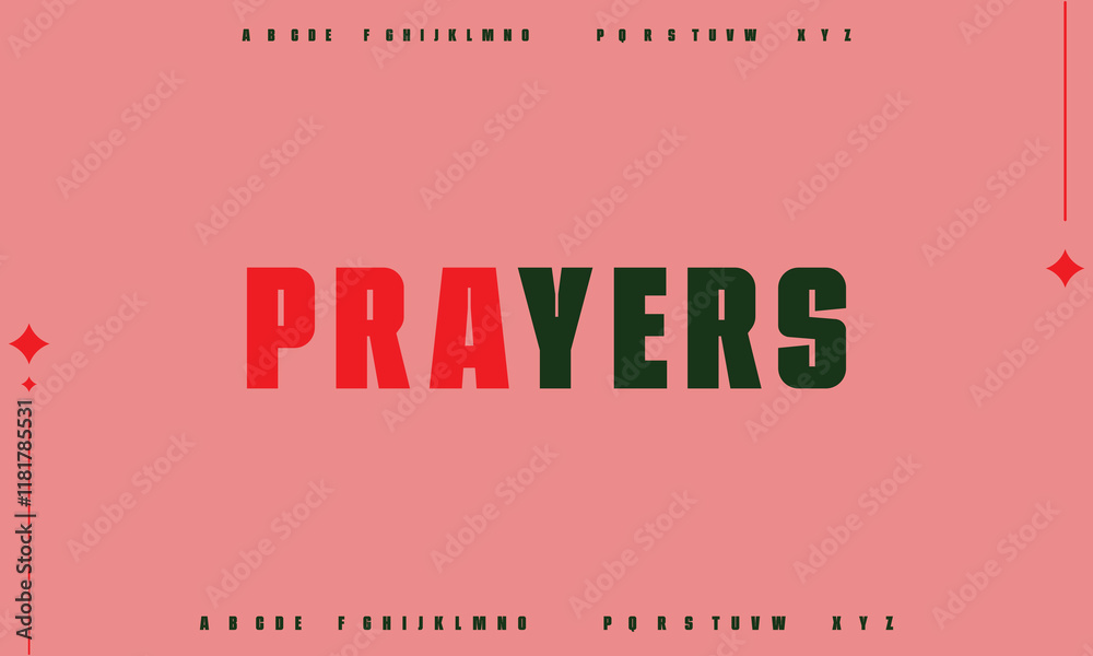 Creative font. Modern abstract digital tech font. Logo creative font ...