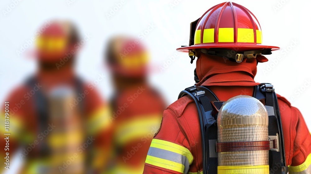 Firefighter training exercise urban fire station action photography ...