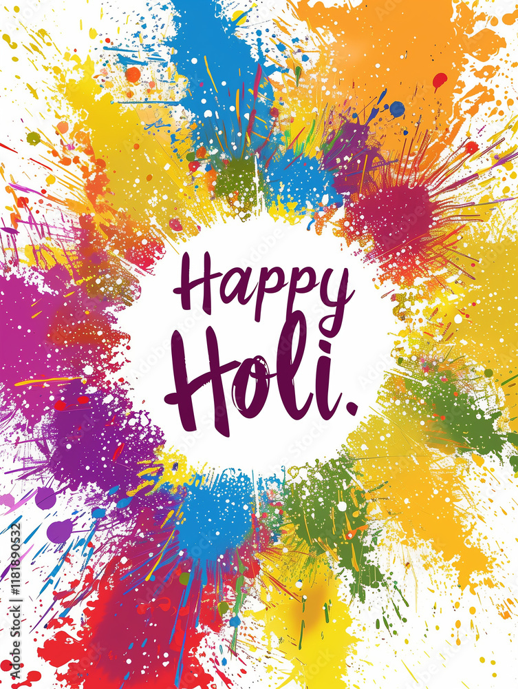 Holi, the Indian festival of colors, celebrates the triumph of good ...