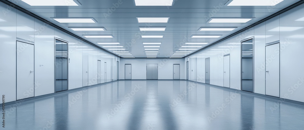 Cleanroom classifications adhering to cleanroom standards with ...