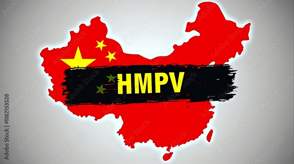 HMPV outbreak, Human metapneumovirus, HMPV global spread out, China map ...