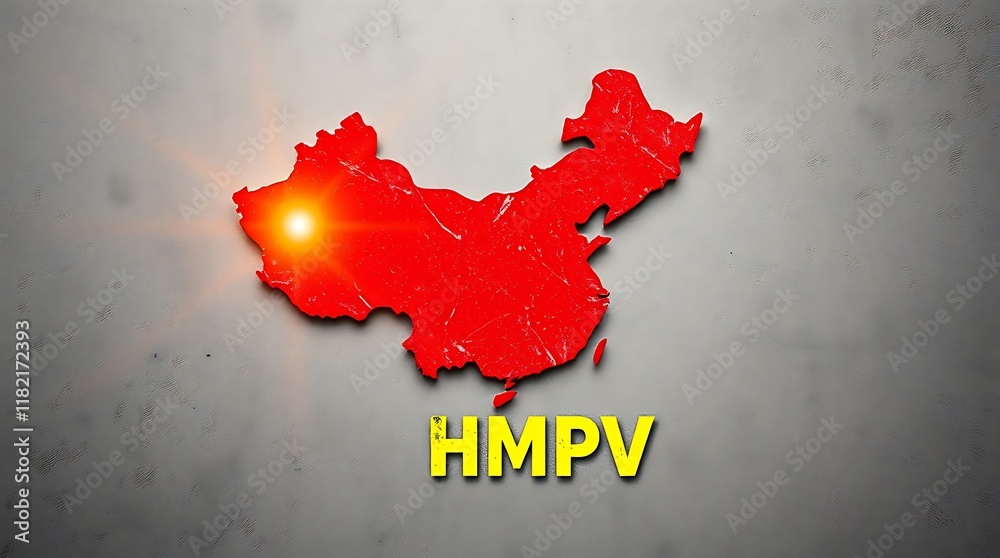 HMPV outbreak, Human metapneumovirus, HMPV global spread out, China map ...