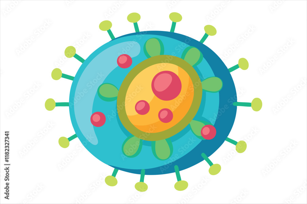 HMPV virus banner, Human Metapneumovirus respiratory virus vector ,HMPV ...