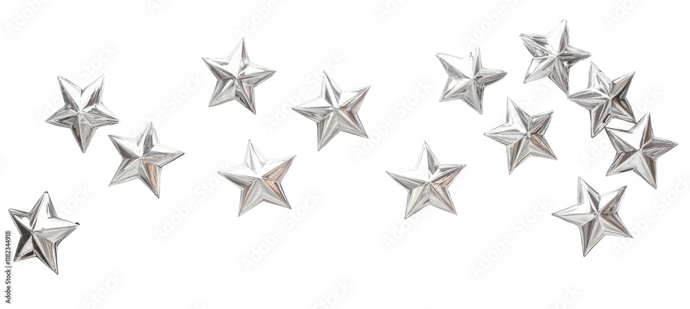 PNG Falling star confetti border background silver stars. Stock Photo ...
