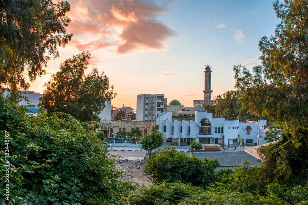 Muslim mosque for prayer and worship of Allah, Omar bin Abdul Aziz ...