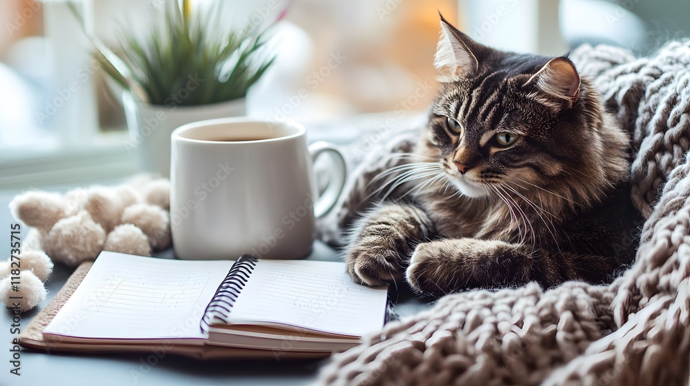 New year resolutions 2025 on desk. 2025 resolutions list with notebook ...