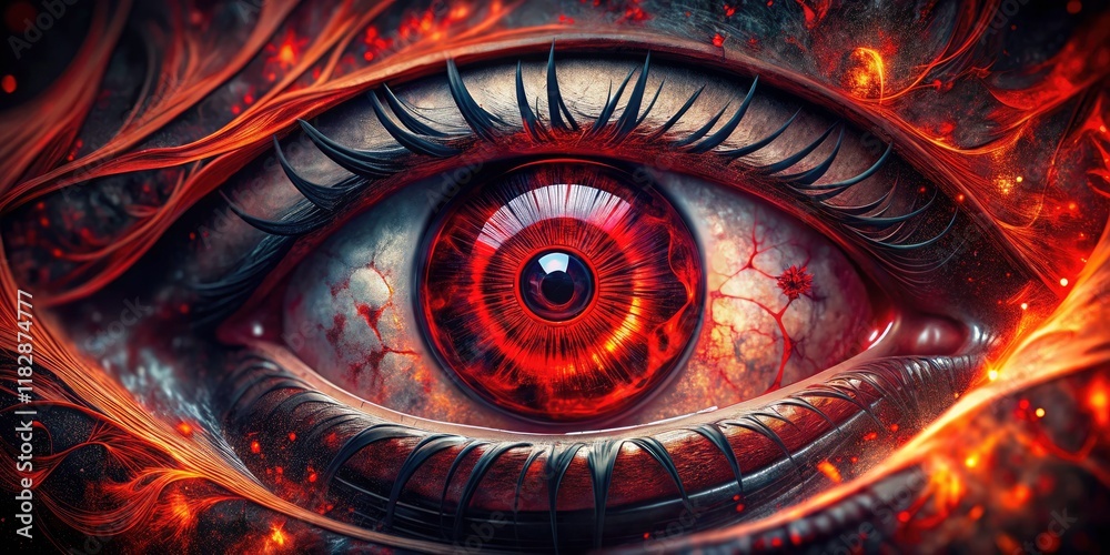 Long exposure reveals a fantastical anime eye: Rinnegan, Mangekyo ...