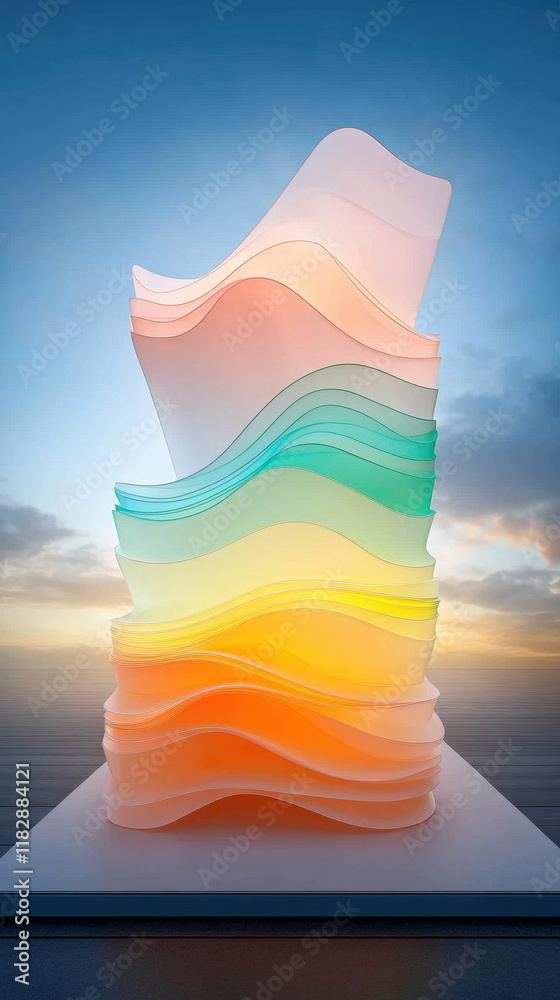 Parametric Design, A stunning futuristic parametric tower design ...