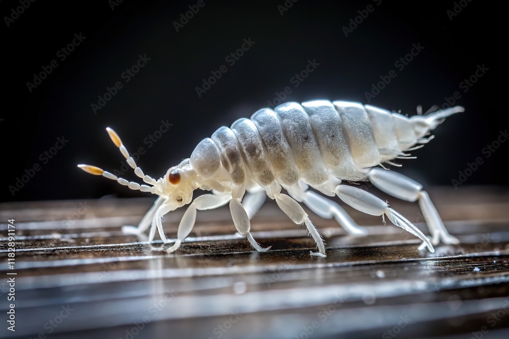 Ilustración de Stock Realistic Clear White Louse Clipart: High ...