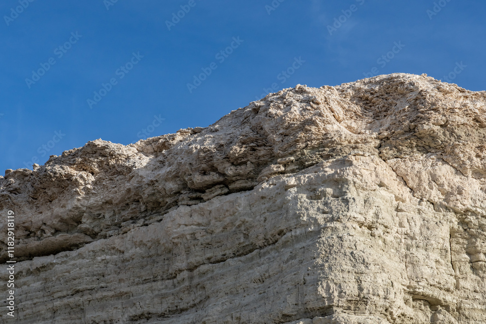 Stock-Foto „Lacustrine deposits are sedimentary rock formations which ...