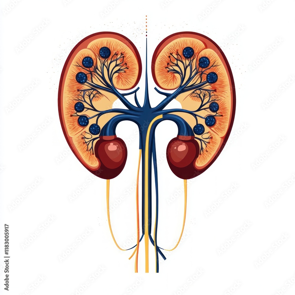 Urinary System Anatomy Kidneys Ureters Bladder Urethra Urine Production ...