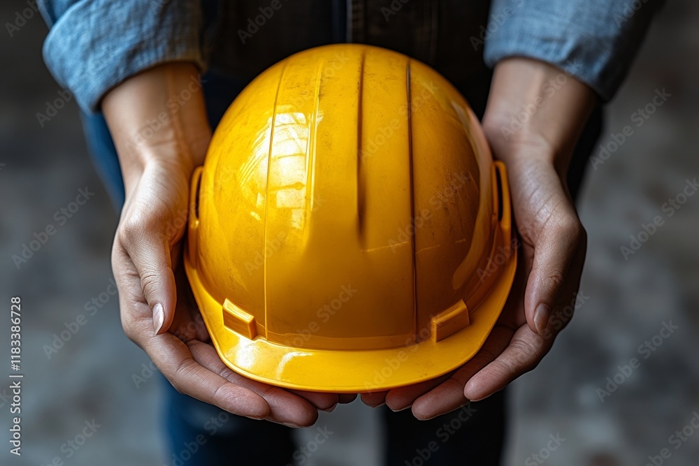Photo Stock Workplace Safety Focus National Safety Day and Holiday ...