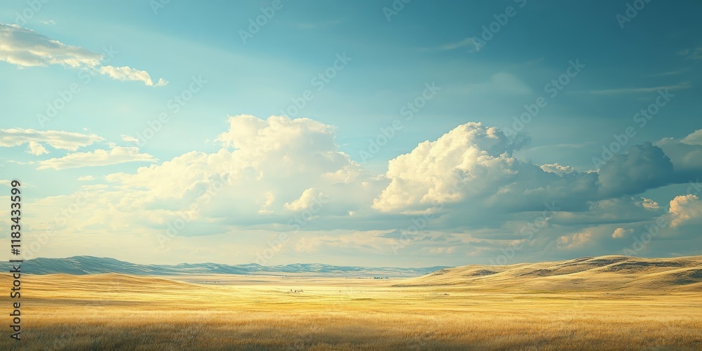 Vast plain landscapes unfold before my eyes, showcasing the beauty of ...