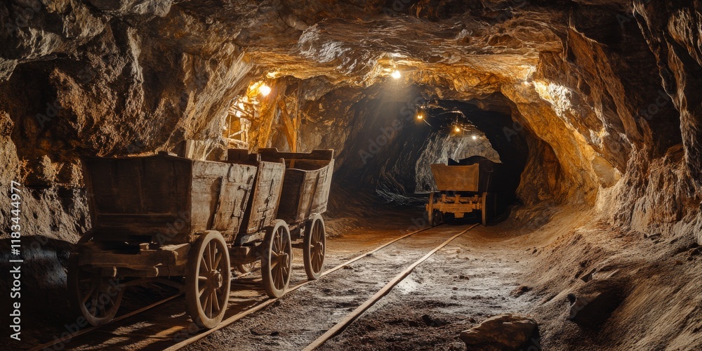 Exploring the underground of a historic silver mine reveals fascinating ...