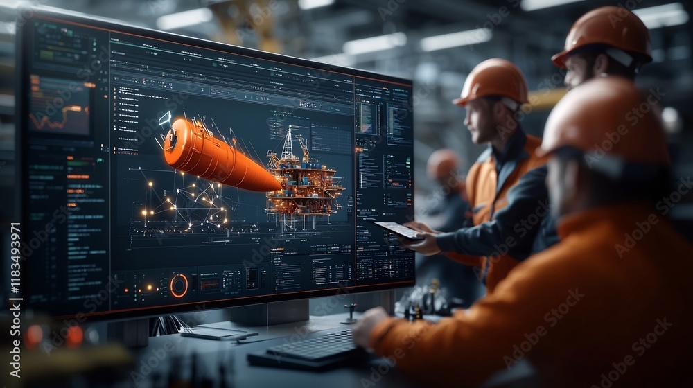 Offshore communications team ensuring reliable connectivity between ...