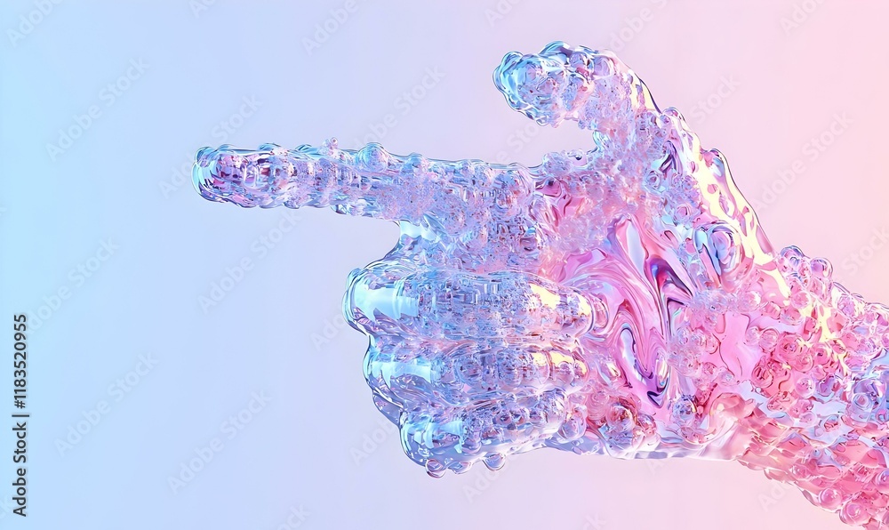 Hand design concept, a visual exploration of transformation, showcasing ...