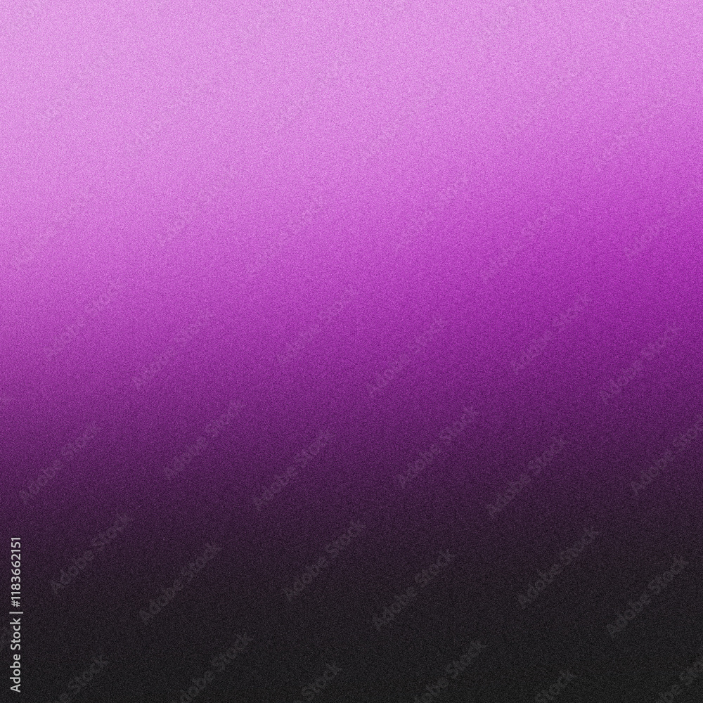 Grainy purple color gradient background with noise texture effect, copy ...