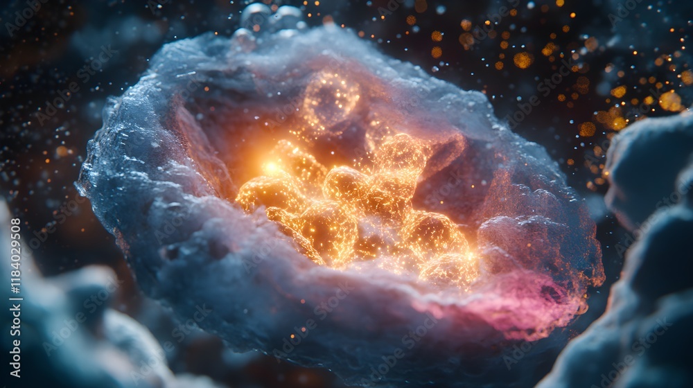 A time-lapse visualization of drug metabolism, showing a chemical ...