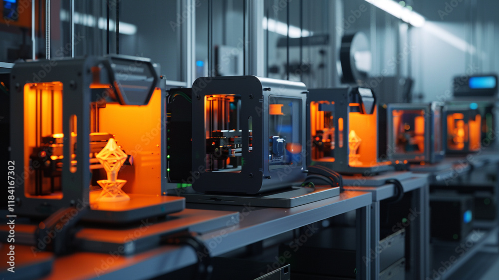 A 3D printing hub creating prototypes and finished products for various ...