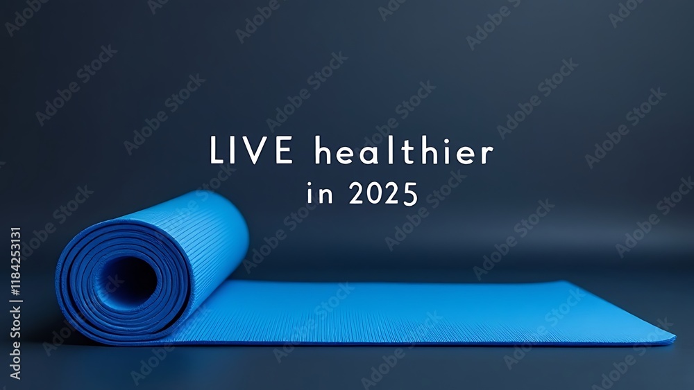 New year 2025 resolutions healthy lifestyle and sport. Live healthier ...