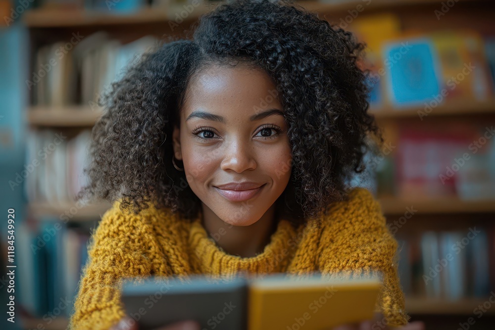 dedicated african american female teacher mentoring elementary school student with special needs ...