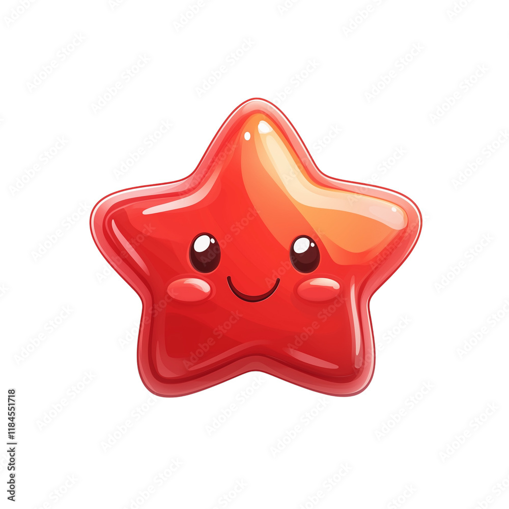red star icon cut-out. png decorative transparent background. flat ...