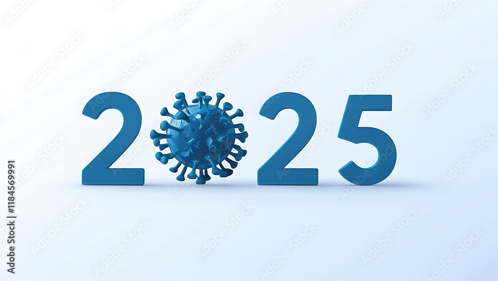 Human Metapneumovirus (HMPV) 2025 – Modern Graphic Design with Virus ...