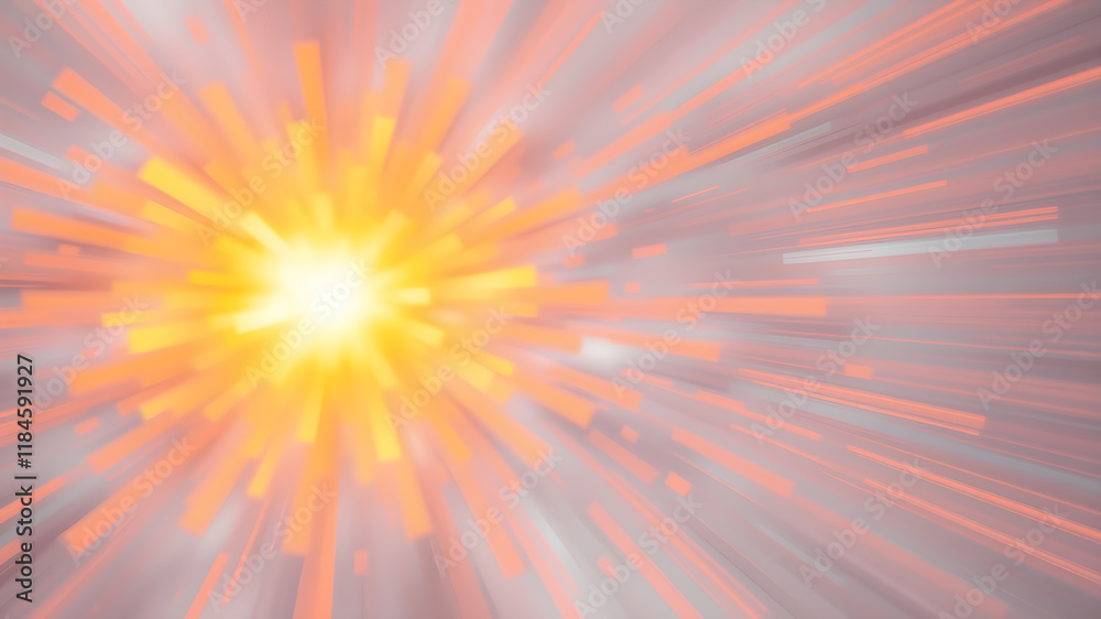 Blurred orange zoom background. Generative AI Stock Illustration ...