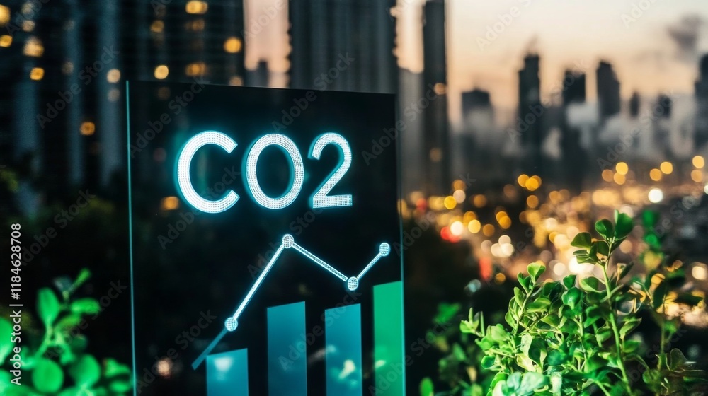 Detailed ascending bar graph showcasing the growth of CO2 emissions ...