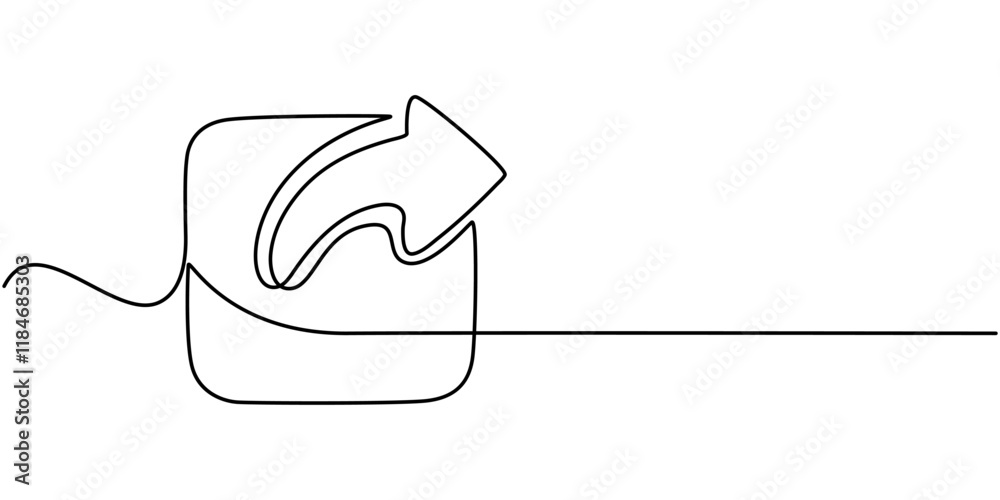 Share icon. Arrow symbol, Reply send forward icons button. Send message ...