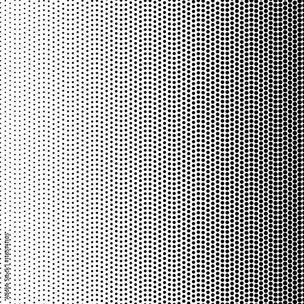 Abstract halftone wave dotted background. Halftone grunge pattern with ...