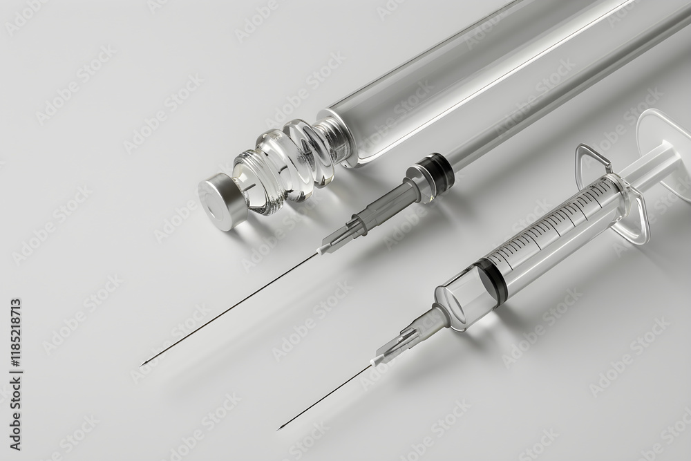 Sterile Medical IV Needle Displayed In Conducive Environment for Safe ...