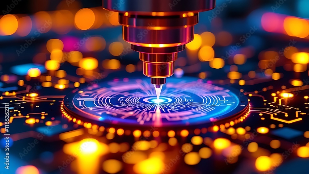 Extreme ultraviolet lithography (EUV) process in AI chip manufacturing ...