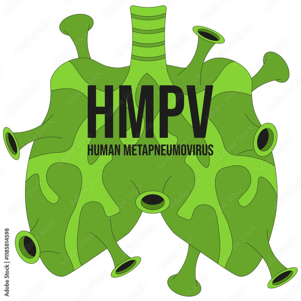 Minimal style human Lungs affected by Metapneumovirus. New ...