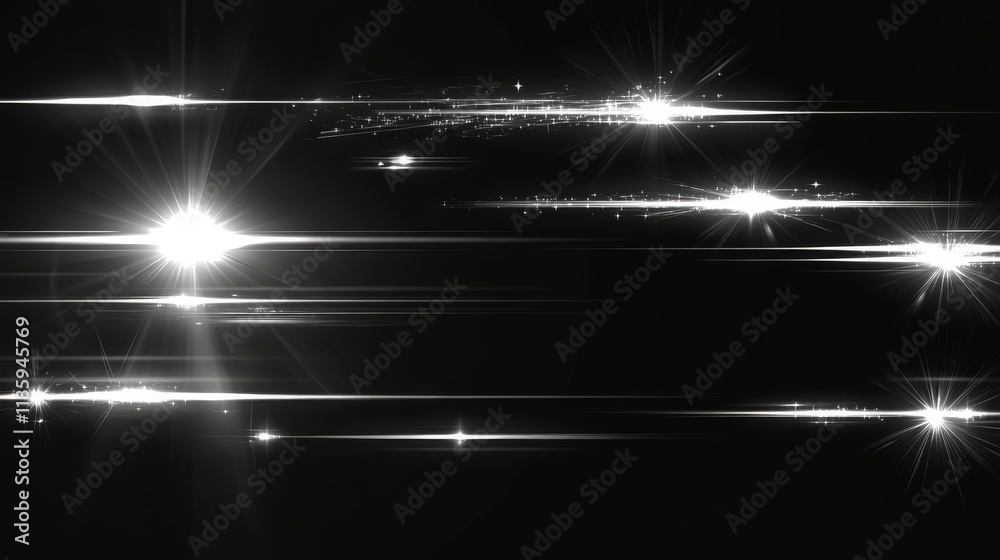 Horizontal sprite sheet layout of shine animation frames, pristine ...