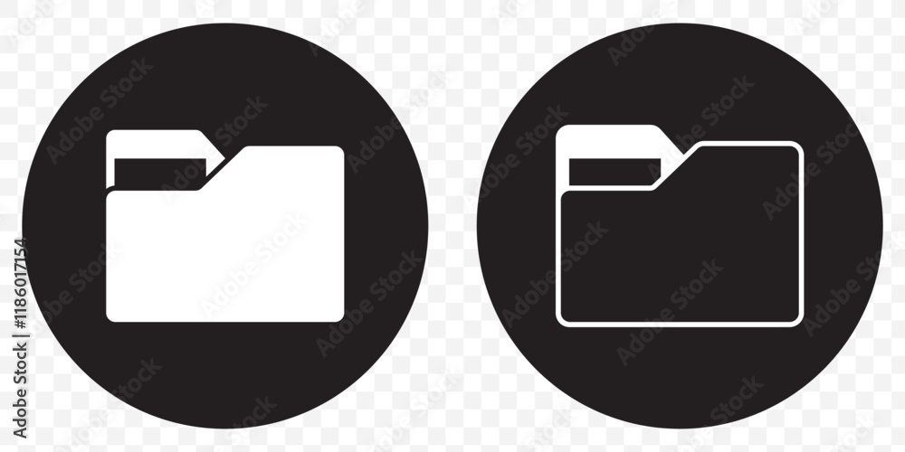 Folder icon. Documents directory. Desktop icons. My computer PC ...