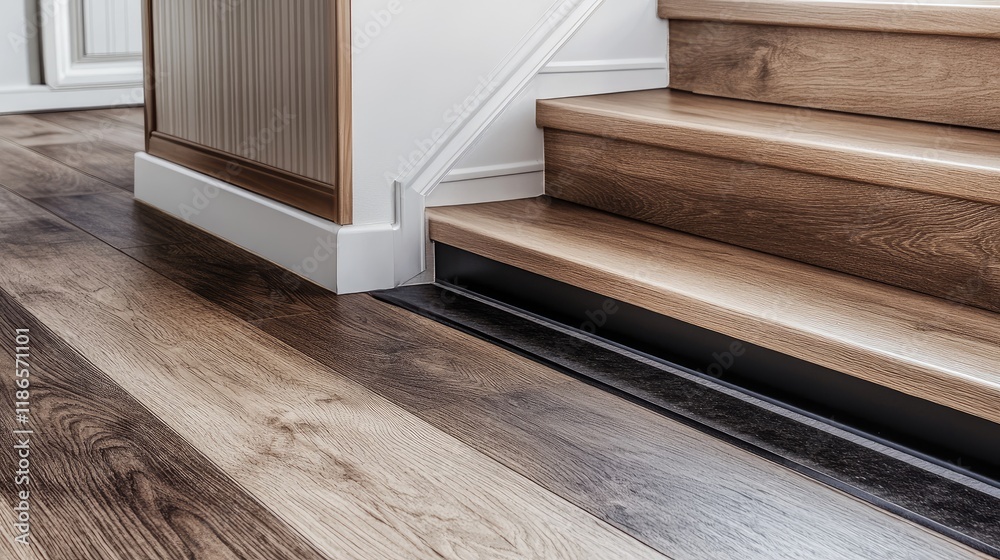 Stylish thresholds and transition strips for seamless integration of ...